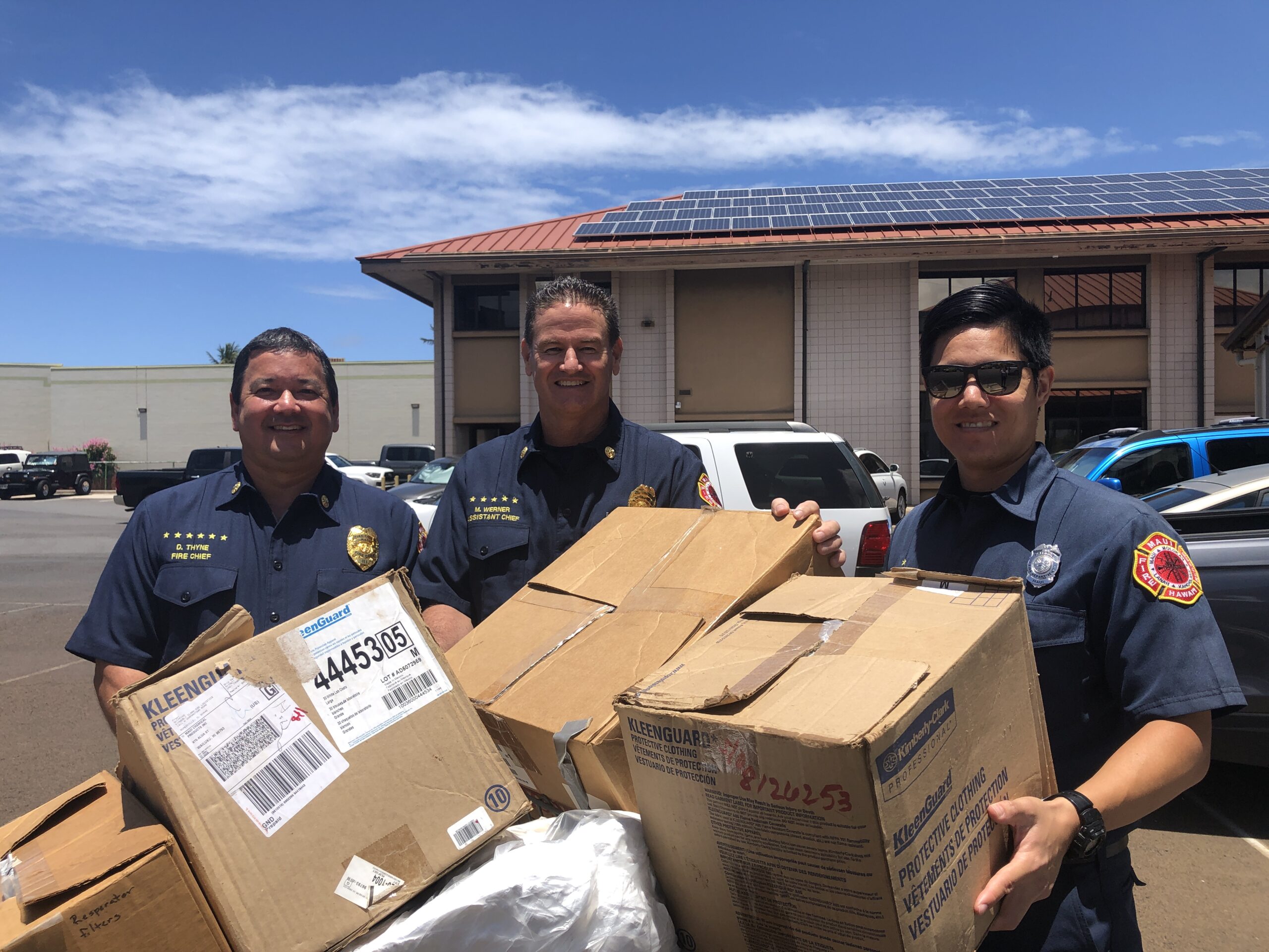 Alexander & Baldwin Donates PPE to Maui Fire Department - Alexander ...
